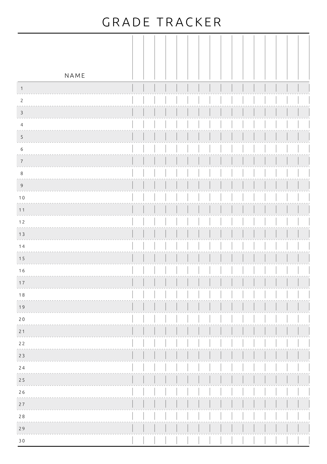 Download Printable Teacher Planner - Original Style PDF