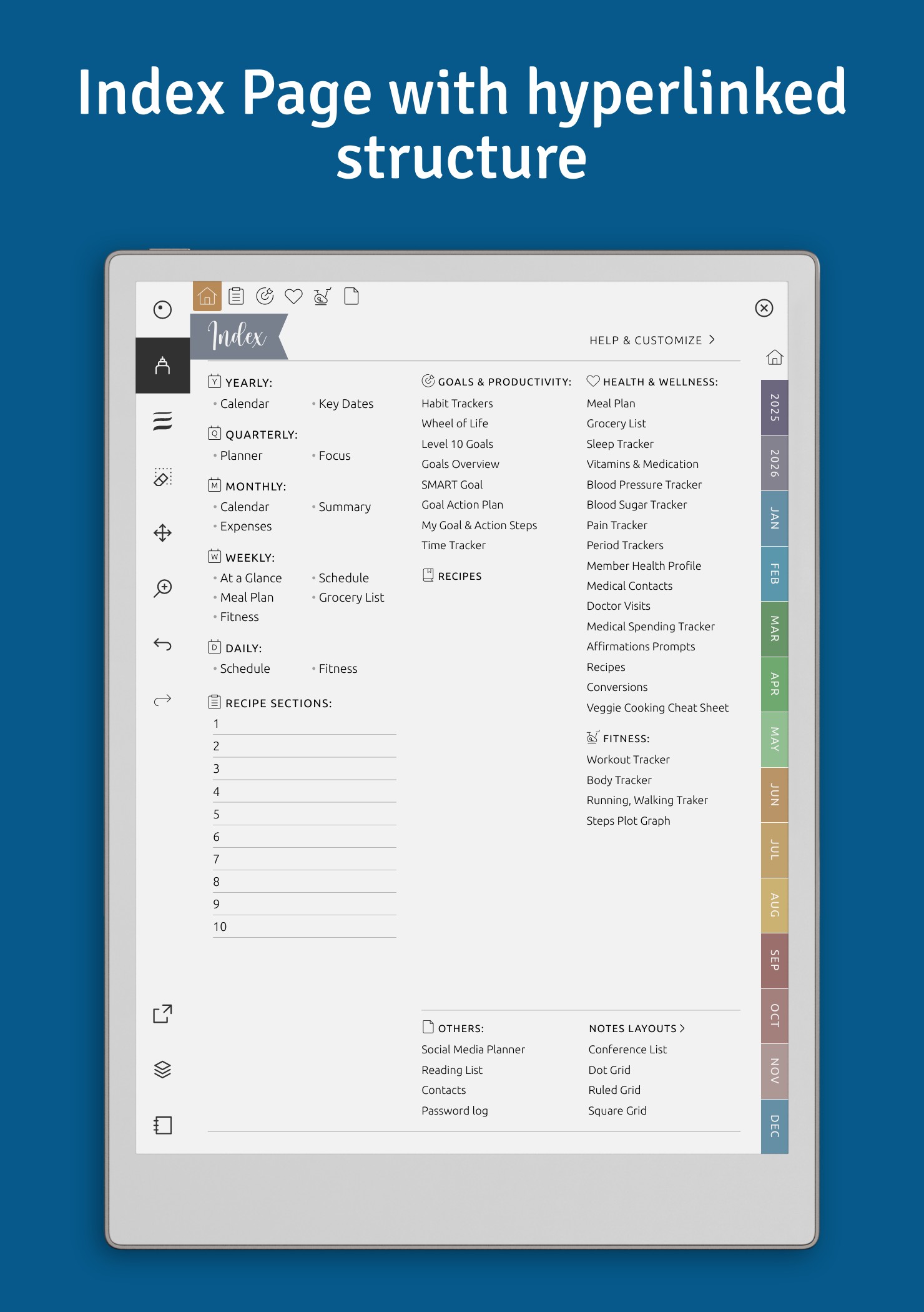 Download reMarkable Health & Fitness Planner Hyperlinked PDF Download reMarkable Health & Fitness Planner Hyperlinked PDF