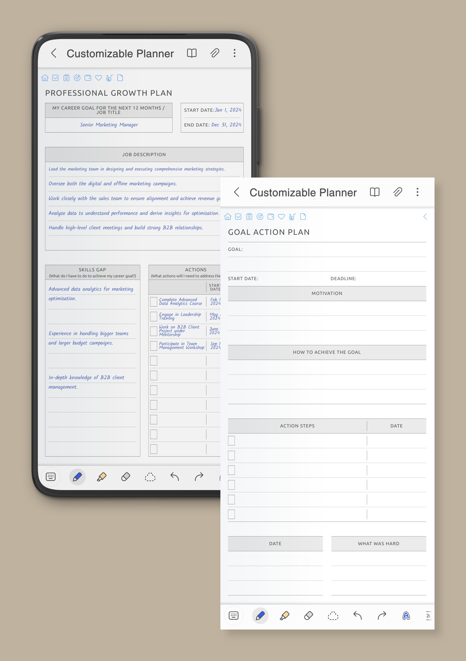 Download Digital Planner for Phone: Samsung, Android, iPhone