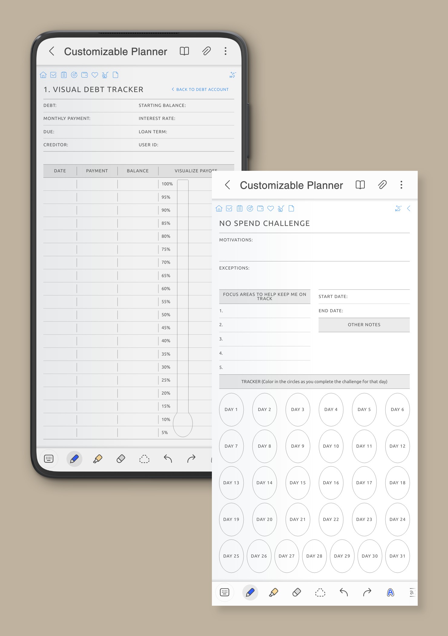 Download Digital Planner for Phone: Samsung, Android, iPhone