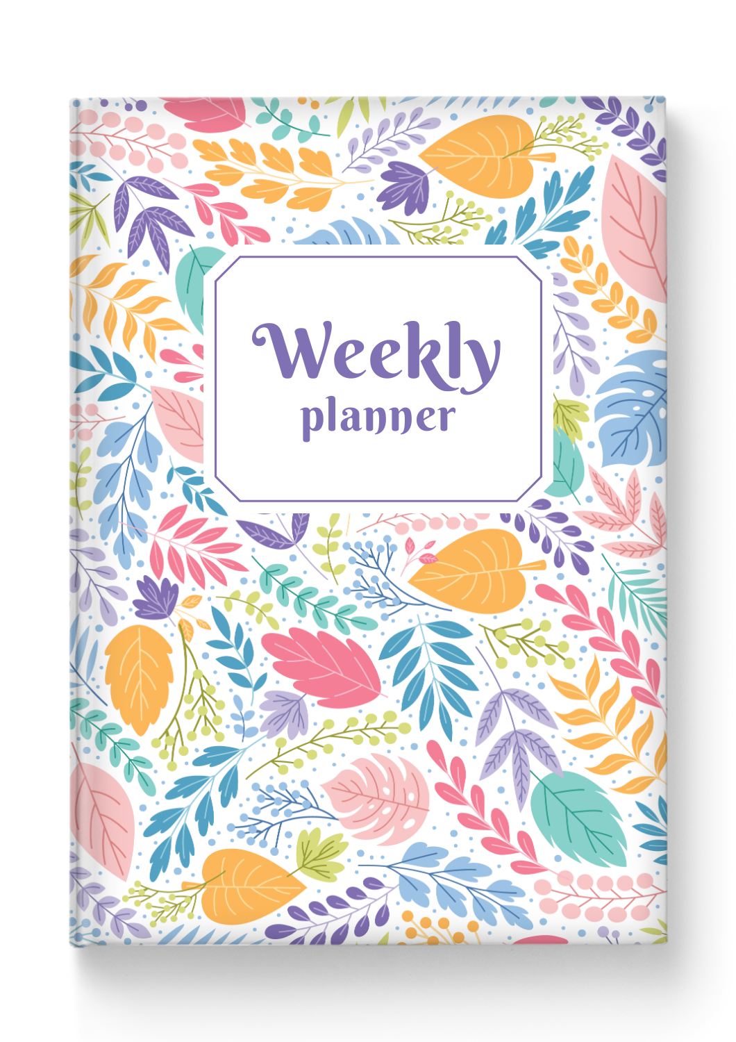 Customizable Weekly Planner Hardcover