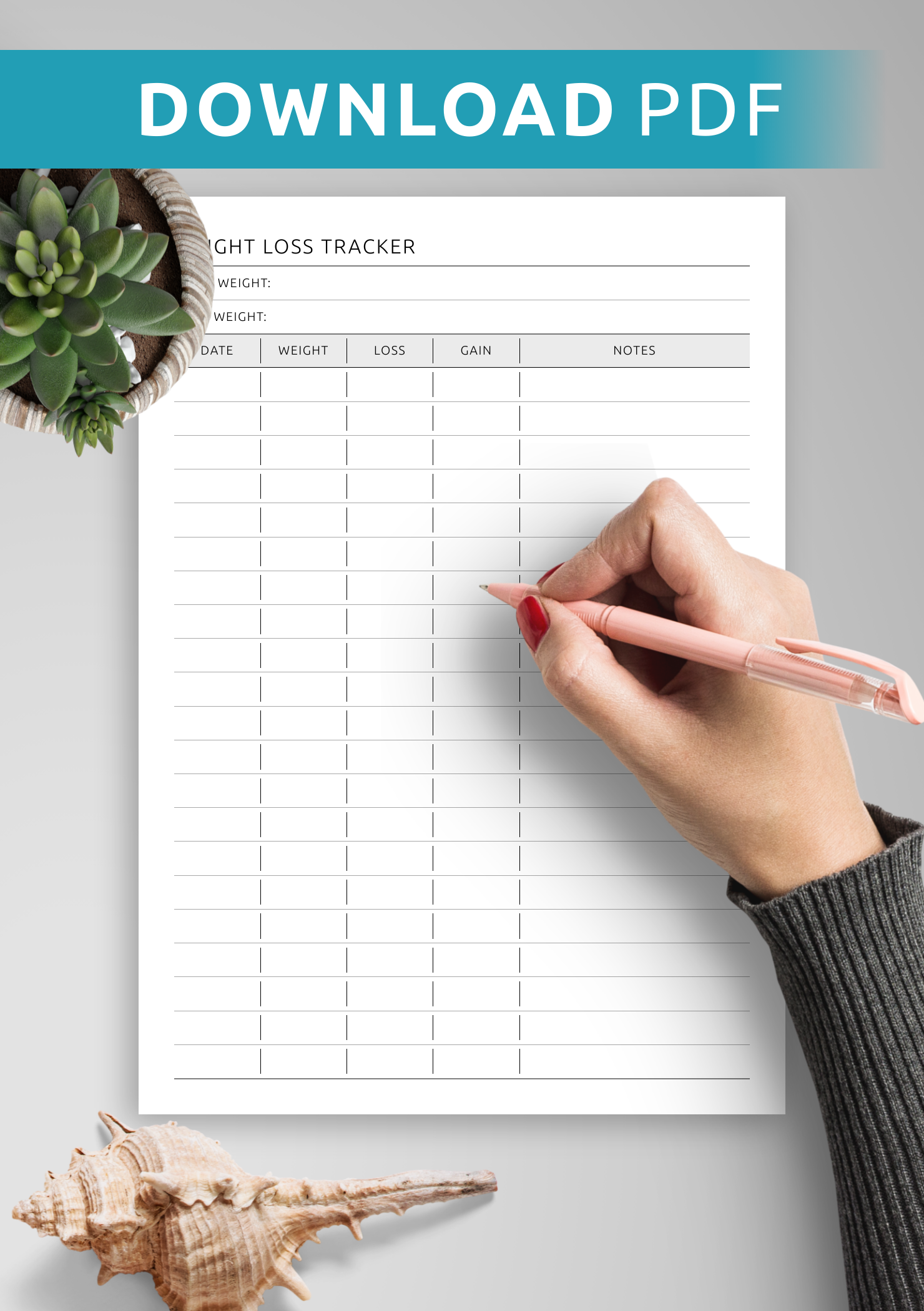 Weight Loss Progress Tracker – Stay Motivated & See Results