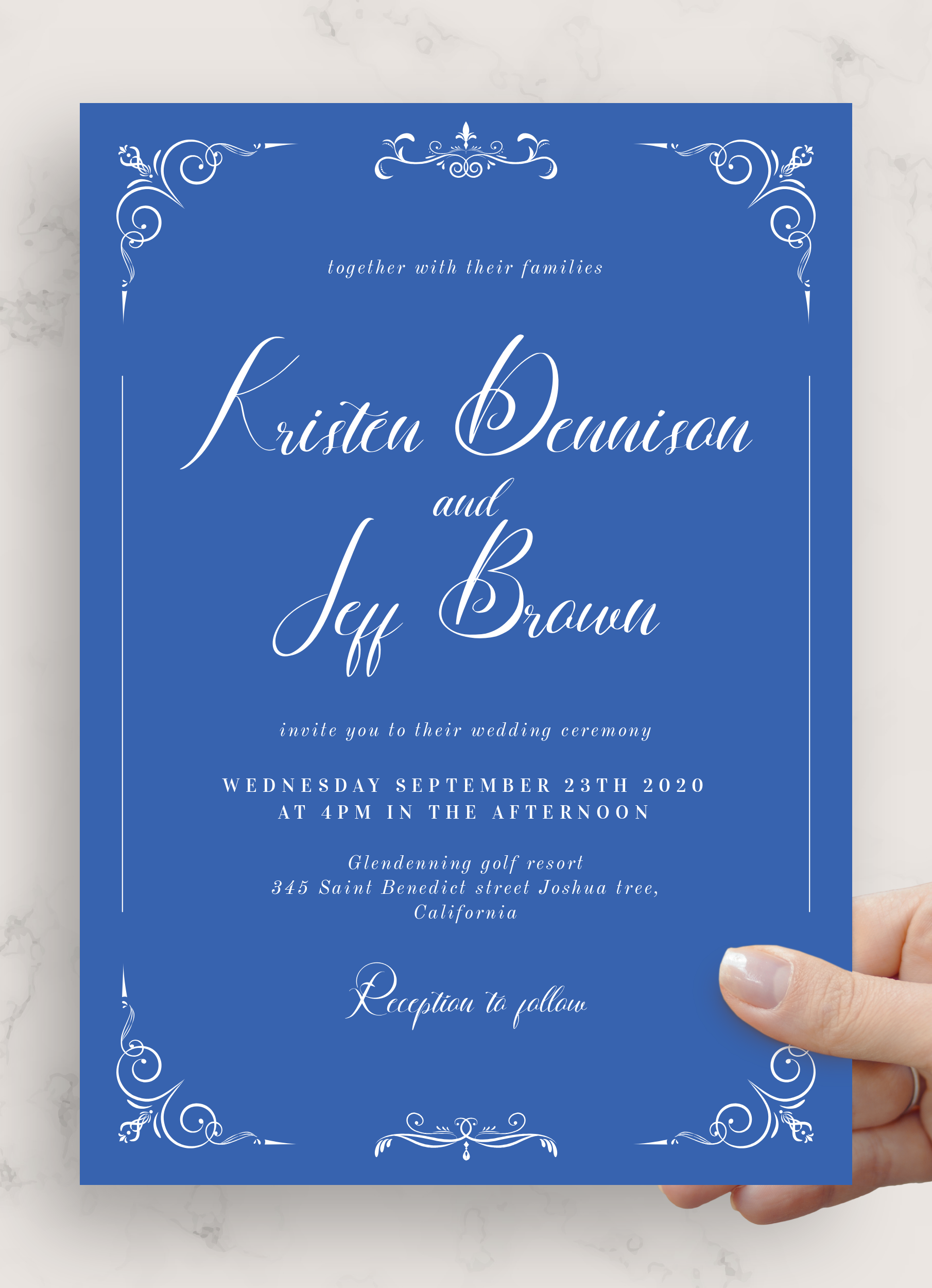 Officemax Printing Wedding Invitation