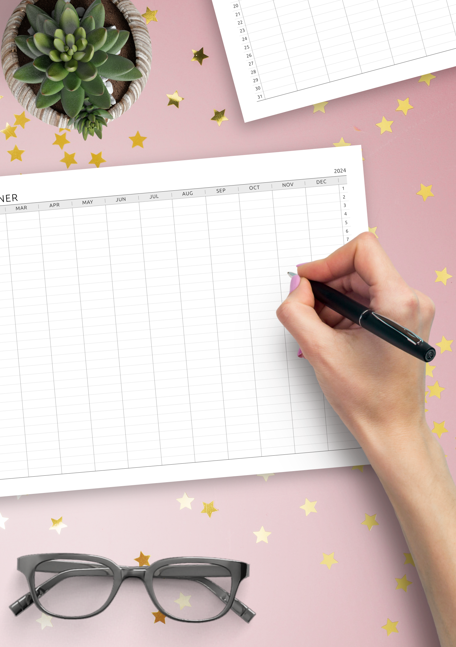 Download Printable 2026 Yearly Planner PDF